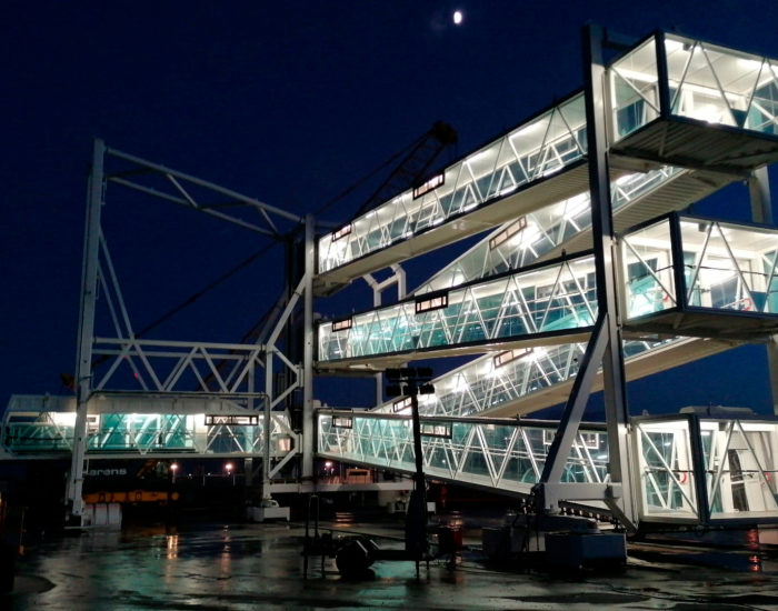 Worldwide Installations at Airports & Cruise & Ferry Terminals