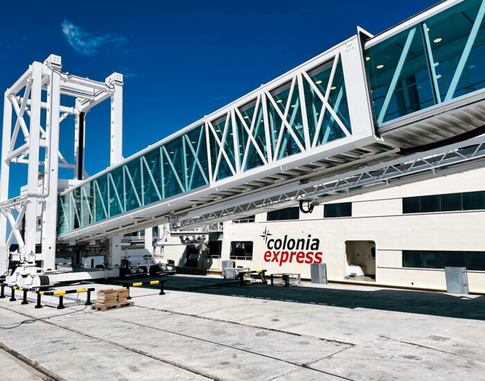 Worldwide Installations at Airports & Cruise & Ferry Terminals